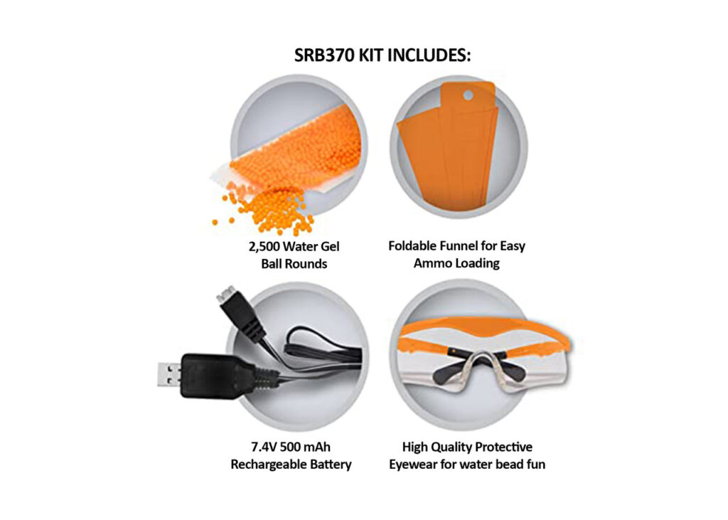 SplatRBall SRB370 Water Bead Blaster Kit - Palm Beach Airguns