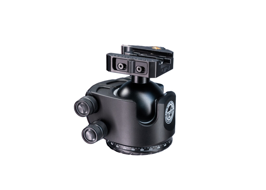 Two Vets Tripods 55MM Dual Tension Ballhead W/ Arcalock Dual Clamp ...