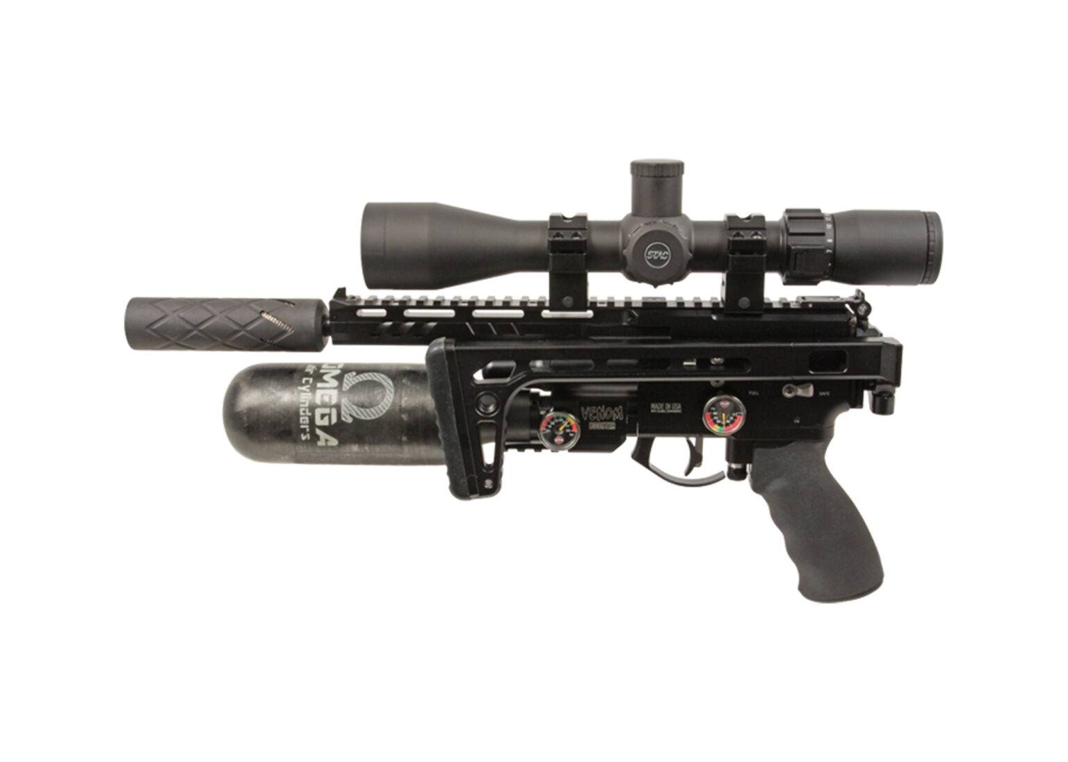 Western Airguns Mordax Venom Semi/Full Auto Air Pistol - Palm Beach Airguns